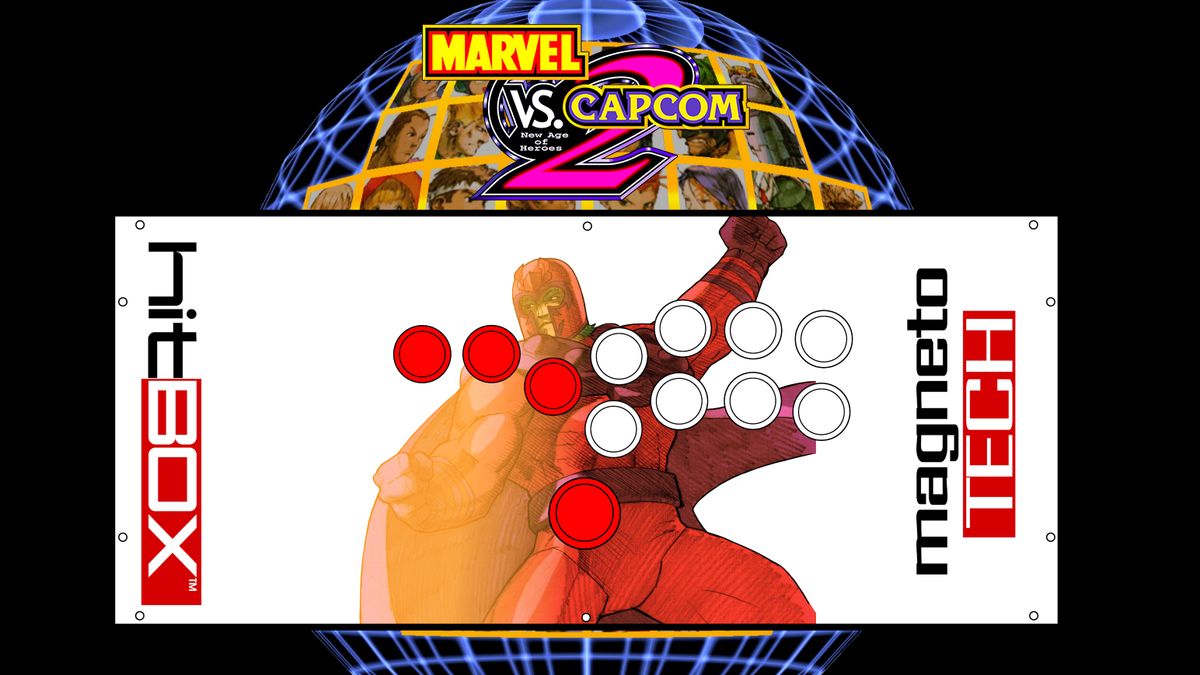 Magnetro Presents: MvC2 Magneto Tech – Hit Box Arcade