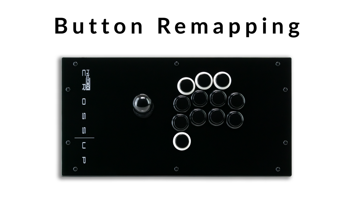 Button Remapping on Cross|Up – Hit Box Arcade
