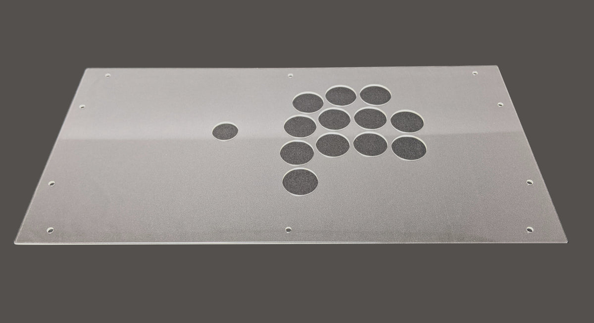 Cross|Up Clear Acrylic Cover | Hit Box – Hit Box Arcade